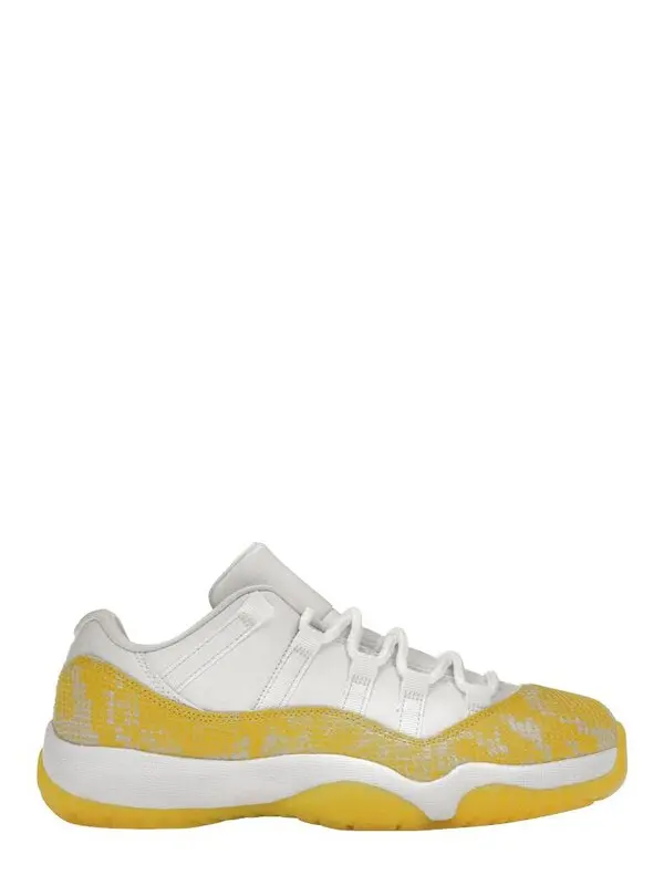 JORDAN 11 Retro Low Yellow Snakeskin - White/tour Yellow/sail