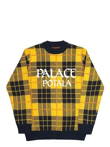 PALACE Potala Knit - Black/yellow