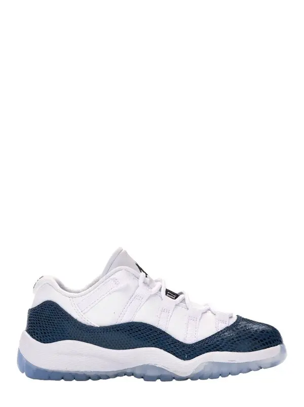 JORDAN 11 Retro Low Snake - White/black/navy Blue