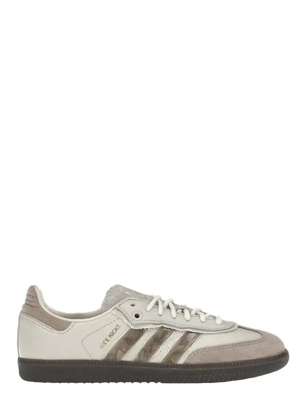 Adidas Samba Consortium Cup Nice Kicks Sneakers - Talc/brown/pantone