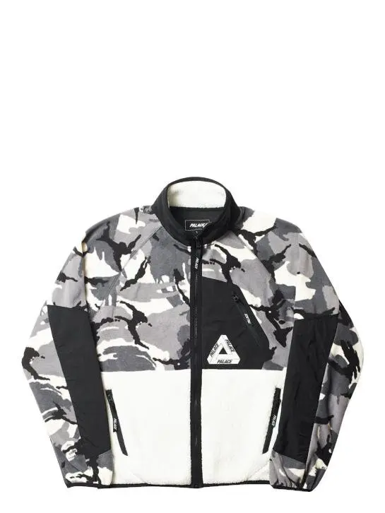 PALACE Psurgent Fleece Jacket - White Dpm