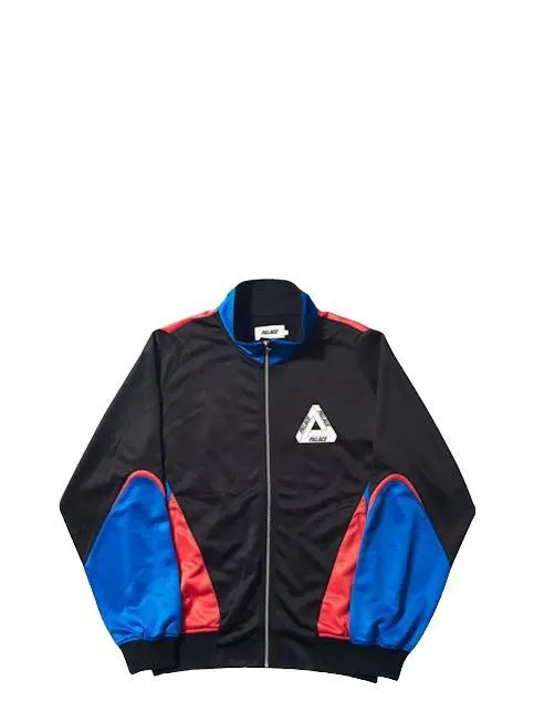 PALACE Pknit Tri Funnel - Black/royal/cayenne