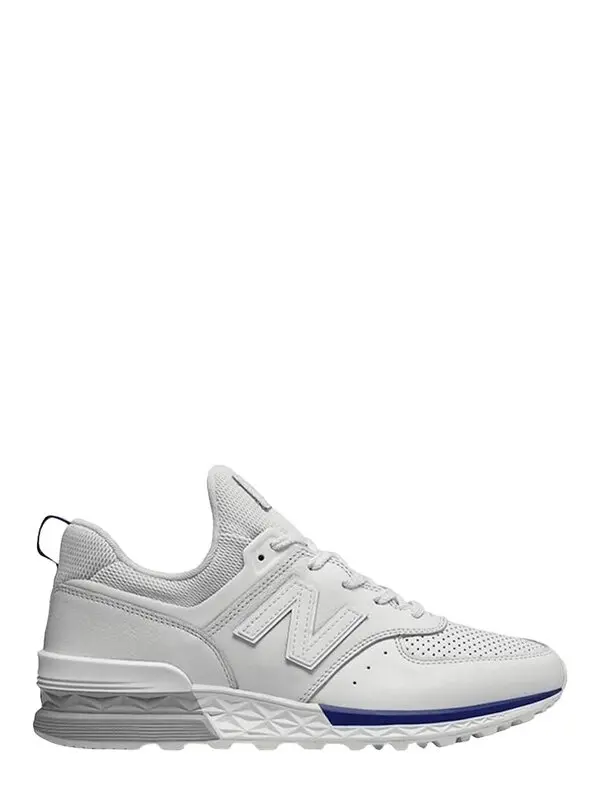 NEW BALANCE 574 Sportin Sneakers - White/blue