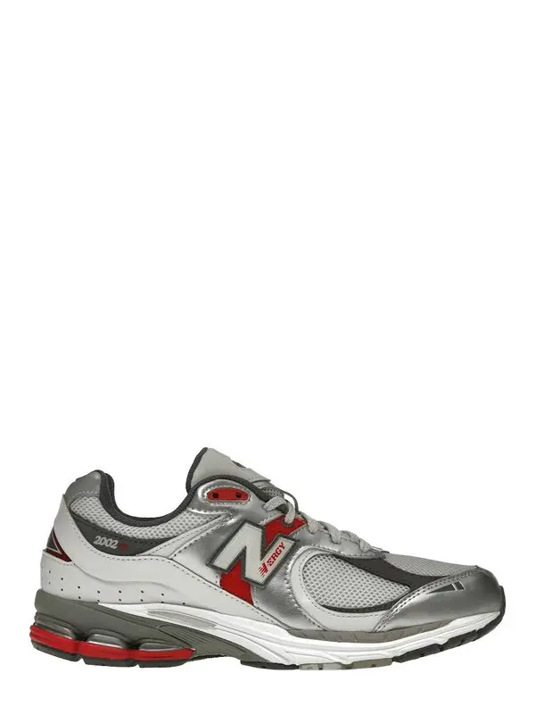 NEW BALANCE 2002rin Sneakers - Silver Metallic/team Red