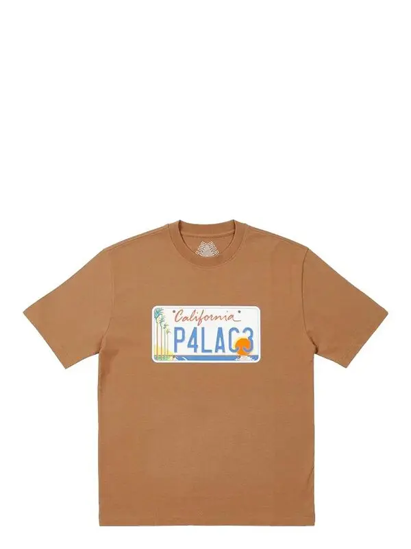 PALACE Plate T-shirt - Mocha