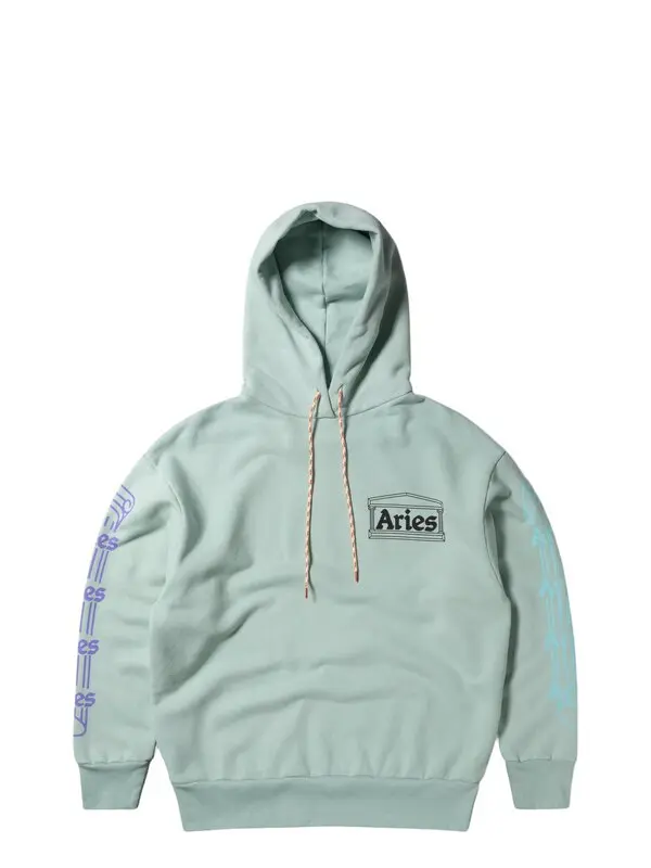 Aries Column Hoodie - Pale Mint