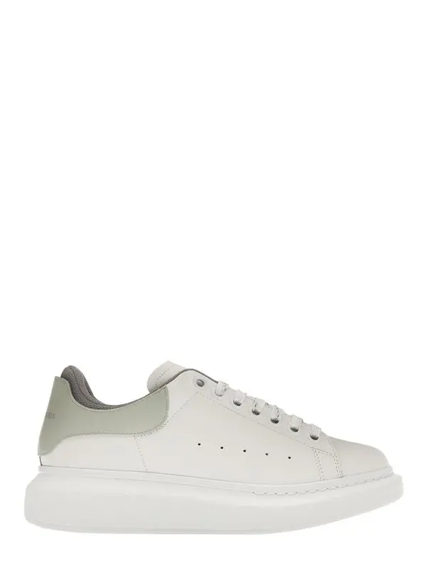 Alexander McQueen Oversized Sneakers - White/mint/cement
