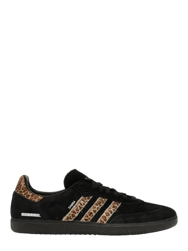 Adidas Samba End. Neighborhood Sneakers - Core Black/leopard