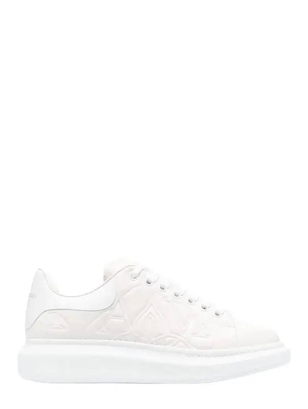 Alexander McQueen Oversized Quilted Sneakers - White
