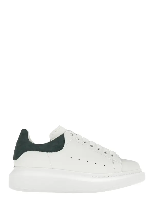 Alexander McQueen Oversized Sneakers - White/dark Green
