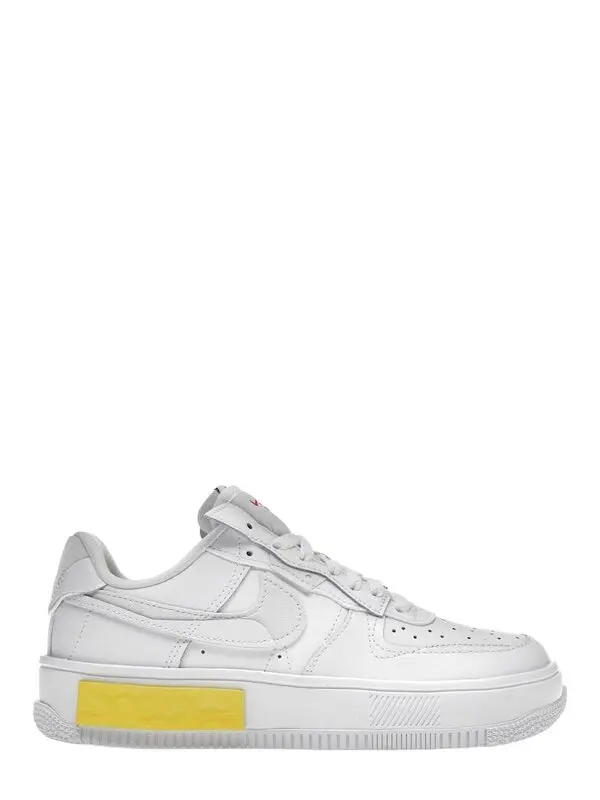 Nike Air Force 1 Low Fontanka Sneakers - White/photon Dust/opti Yellow