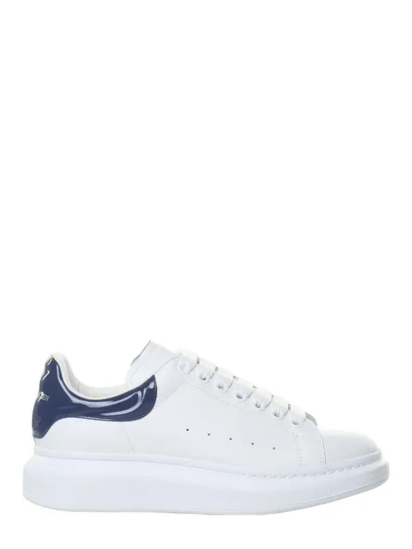 Alexander McQueen Oversized Sneakers - White/navy Blue