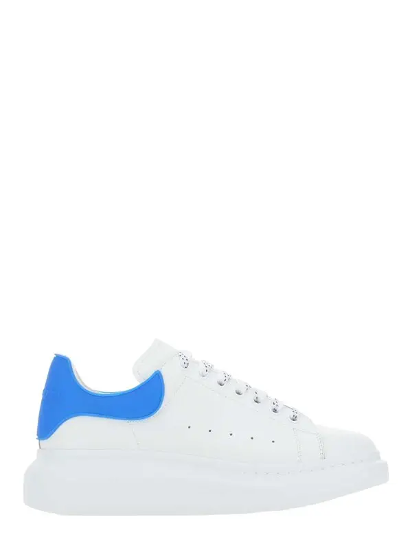 Alexander McQueen Oversized Sneakers - White/blue