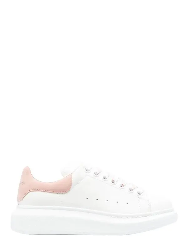 Alexander McQueen Oversized Sneakers - White/madder