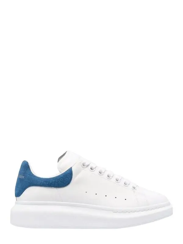 Alexander McQueen Oversized Sneakers - White/blue