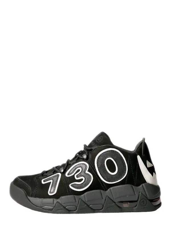 730 FOOTWEAR Baller Pro Asspizza Sneakers - Black/white