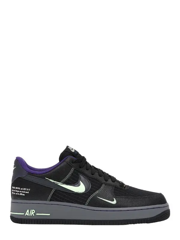 Nike Air Force 1 Low Future Swoosh Pack - Black/cool Grey/vapor Green