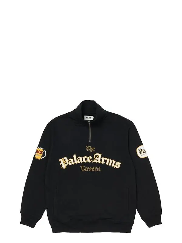 PALACE Pub Grub Funnel Neck - Black