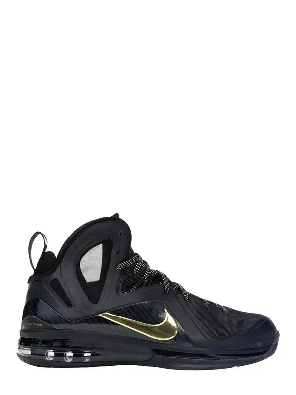 Nike Lebron 9 Ps Elite Away Sneakers - Black/metallic Gold