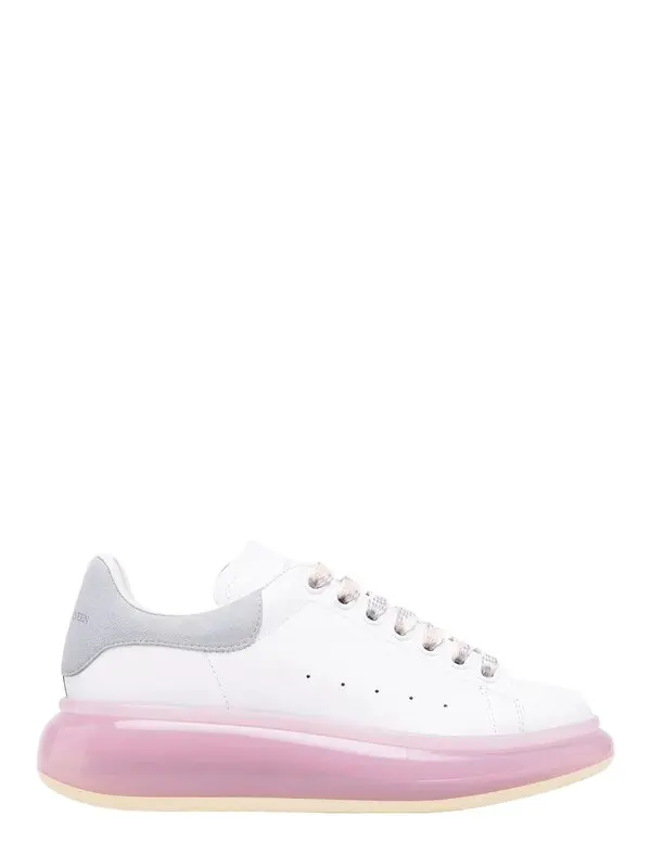 Alexander McQueen Oversized Sneakers - White/dark Grey/pink