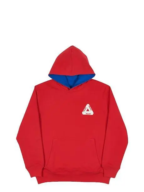 PALACE Reverso Hood - Red/blue
