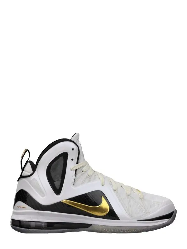 Nike Lebron Ps Elite High-top Sneakers - White/metallic Gold/black
