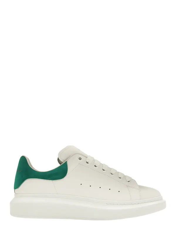 Alexander McQueen Oversized Sneakers - White/teal