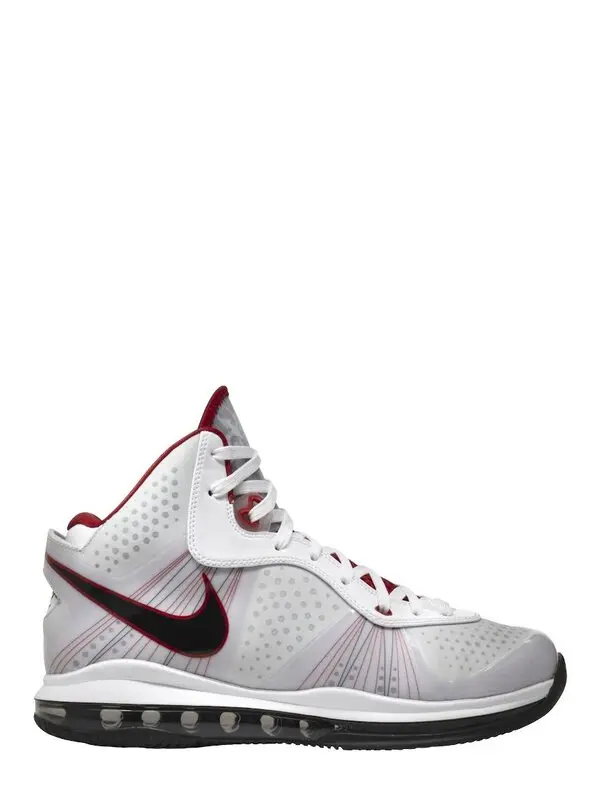 Nike Lebron Home Sneakers - White/black/sport Red