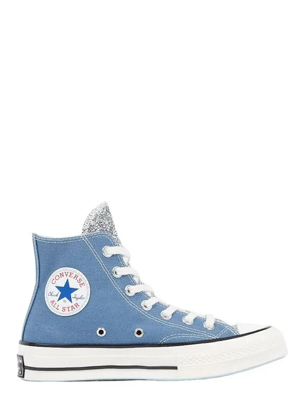 CONVERSE Chuck Taylor All Star 70 Hi Chiara Glitter - Blue Coast/silver/egret