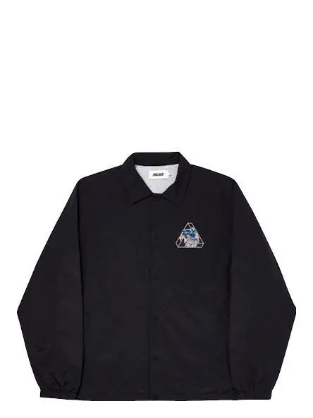 PALACE Ripped Coach Jacket - Black