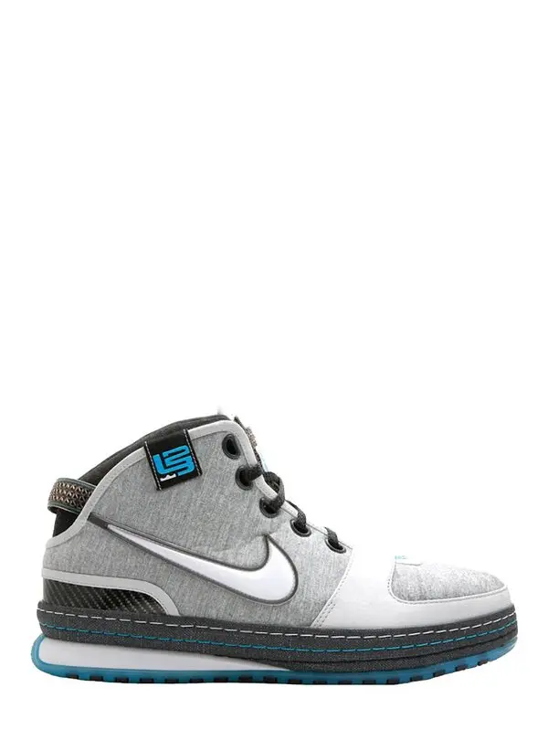 Nike Lebron 6 Athlete Sneakers - Matte Silver/baltic Blue/black