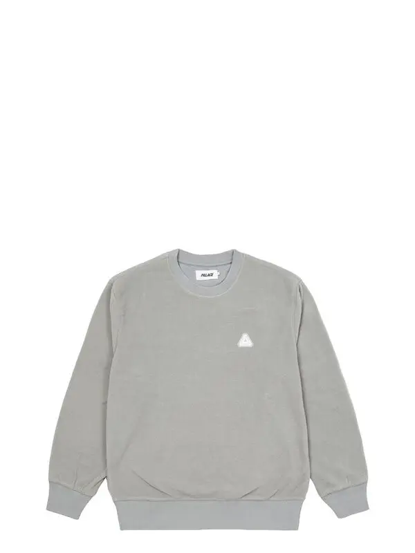 PALACE Polar Fleece Sofar Crew - Alloy