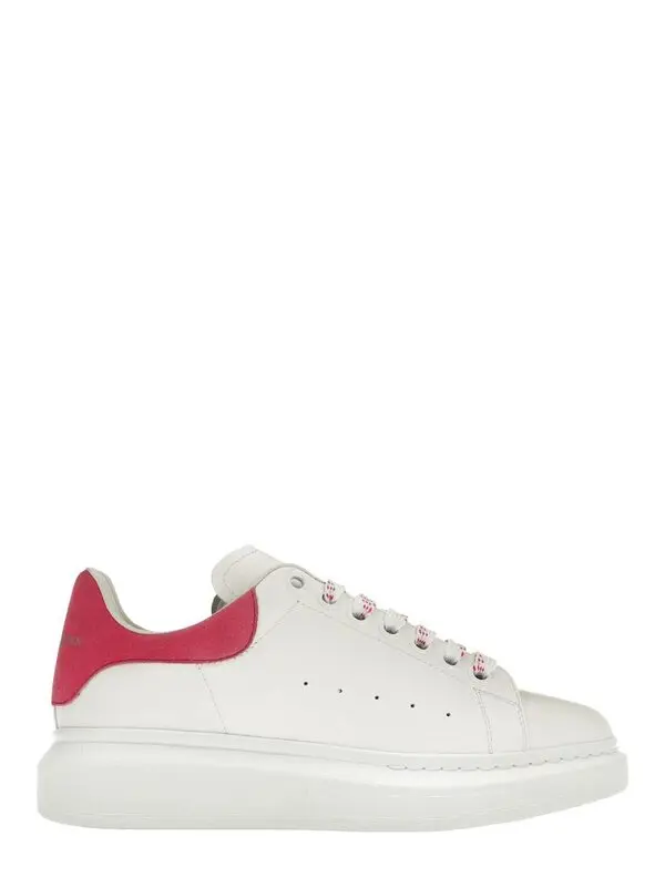 Alexander McQueen Oversized Sneakers - White/peony Pink
