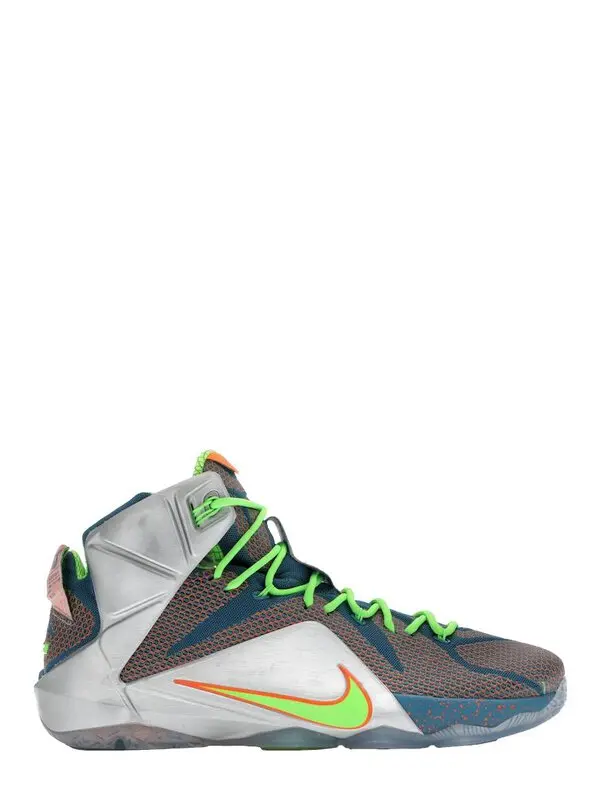 Nike Lebron Sneakers - Reflective Blue/total Crimson/electric Green