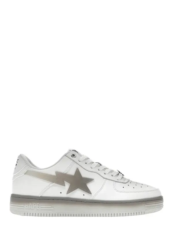 BAPE A Bathing Ape Sta #5 Gradientin Sneakers - White/grey