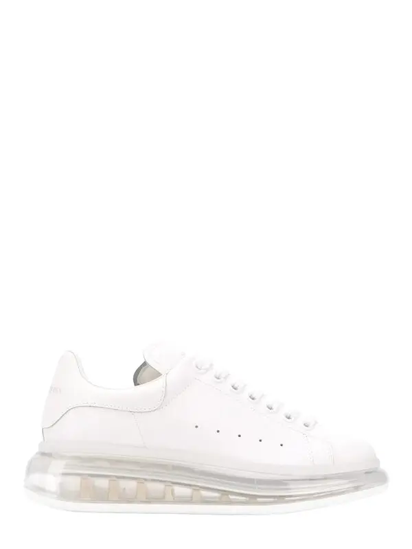 Alexander McQueen Oversized Sole Sneakers - White/clear