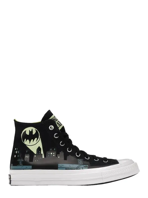 CONVERSE Chuck Taylor All Star 70 Hi Chinatown Market X Batman - Black/blazing Yellow/white
