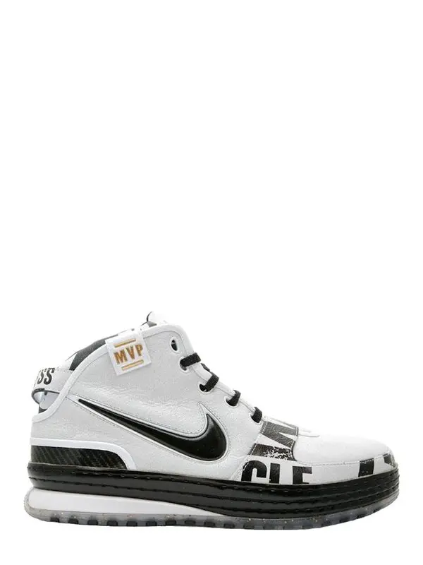 Nike Lebron 6 Mvp Sneakers - White/black/metallic Gold