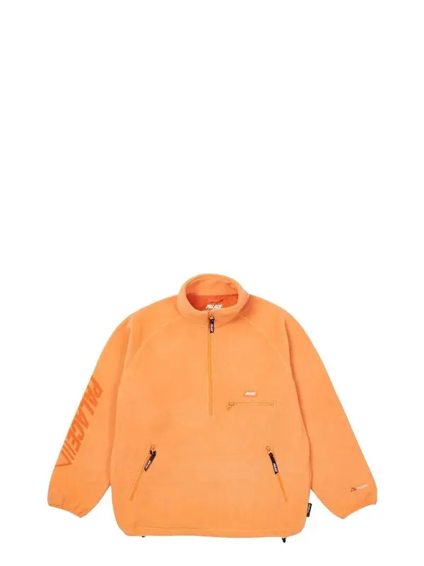 PALACE Polartec Lazer Outer 1/2 Zip - Orange