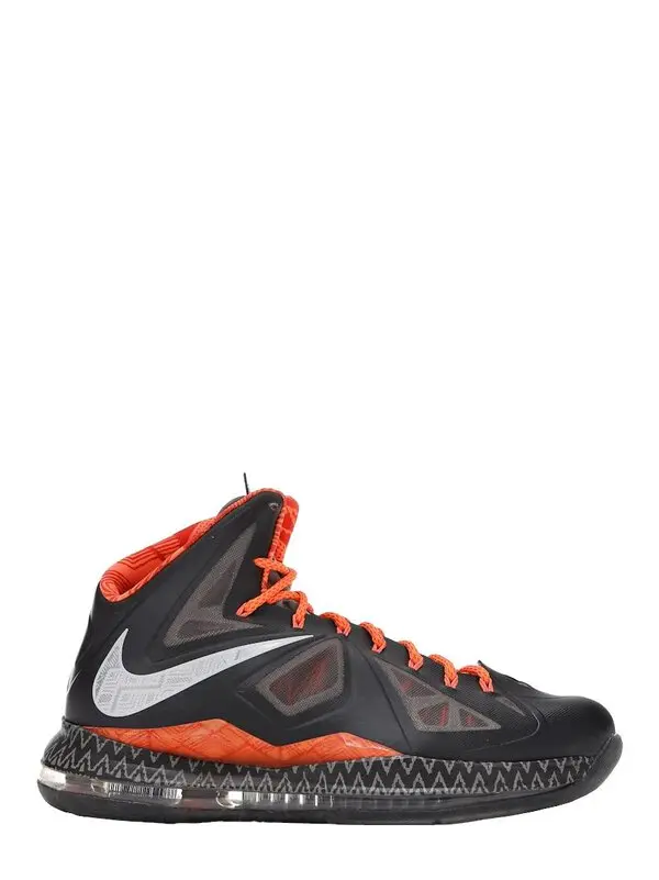 Nike Lebron X Black History Month Sneakers - Anthracite/pure Platinum/sport Grey