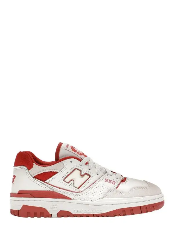 NEW BALANCE 550 Sneakers - White/terracotta Orange