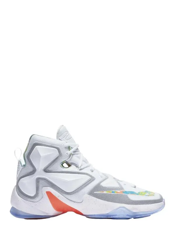 Nike Lebron Easter Sneakers - White/black/bright Mango