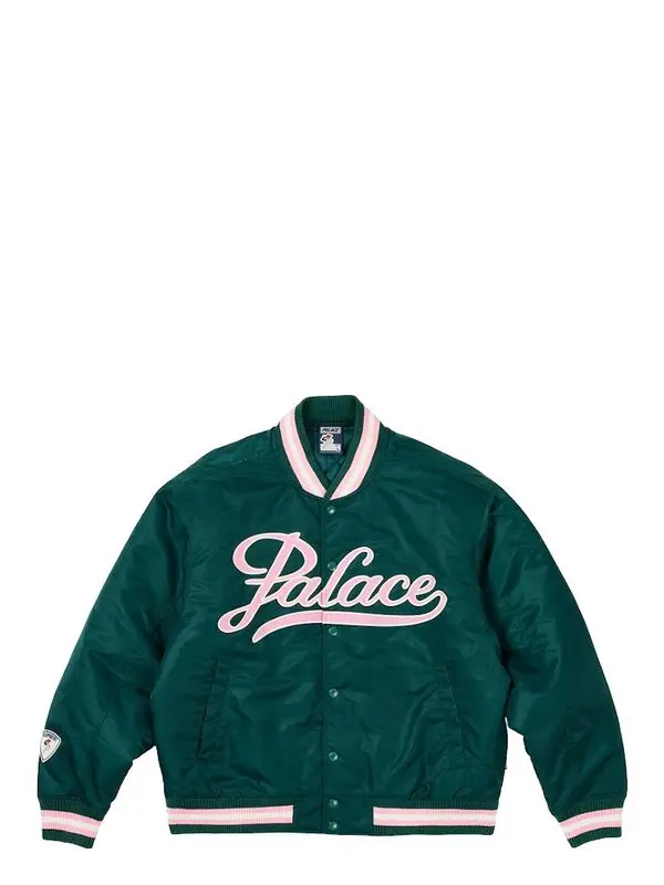 PALACE Satin Arena Jacket - Green