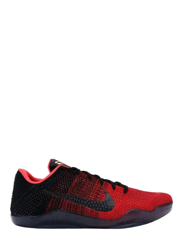 Nike Kobe Elite Low Achilles Heel Sneakers - University Red/metallic Gold/black