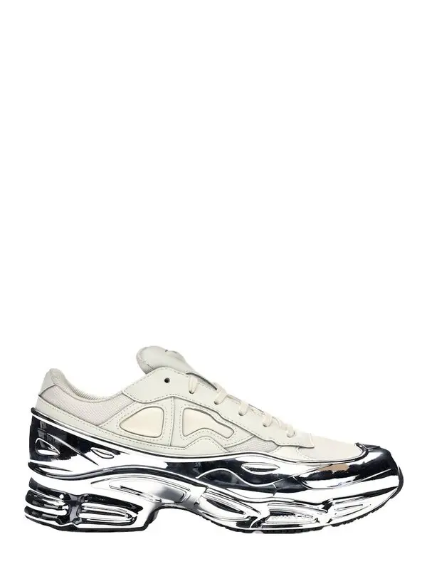 Adidas Ozweego Raf Simons Sneakers - Cream White/silver Metallic