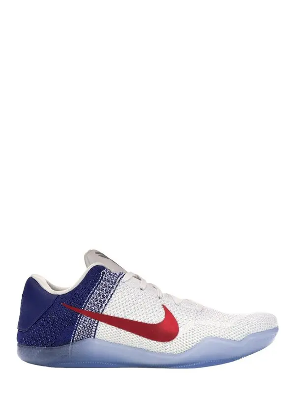 Nike Kobe Elite Low Usa - White/university Red/deep Royal Blue