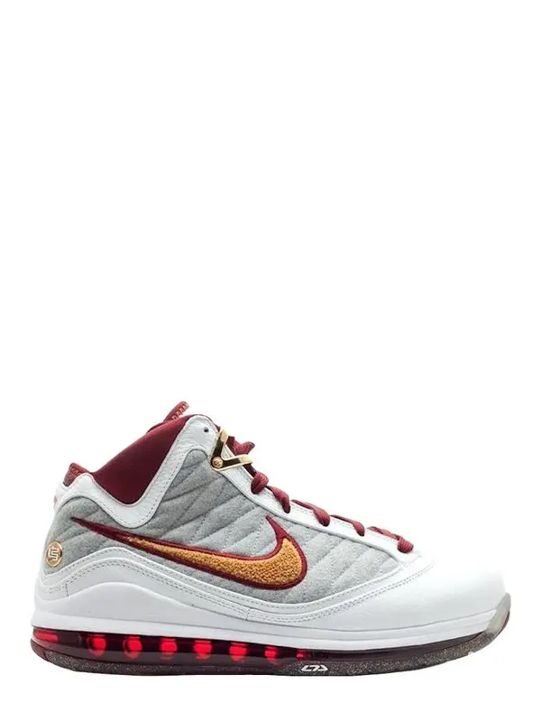 Nike Lebron 7 Ps Mvp Sneakers - White/bronze/team Red