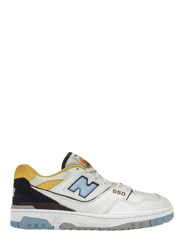 NEW BALANCE 550 Marquette Sneakers - White/university Blue/yellow