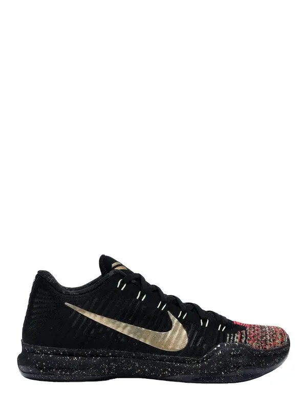 Nike Kobe Elite Christmas Sneakers - Black/metallic Gold/bright Crimson