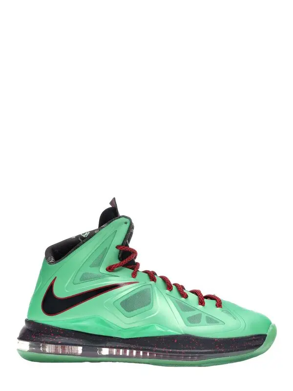 Nike Lebron X Cutting Jade Sneakers - Tormaline/black/university Red